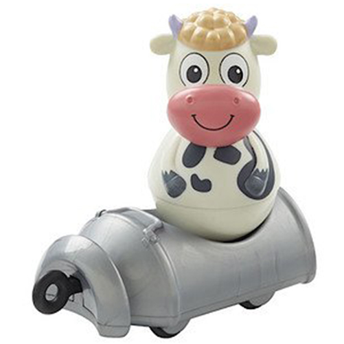 Weebledown Farm Wobbly Figure and Mini Vehicle Daisy the Cow ...