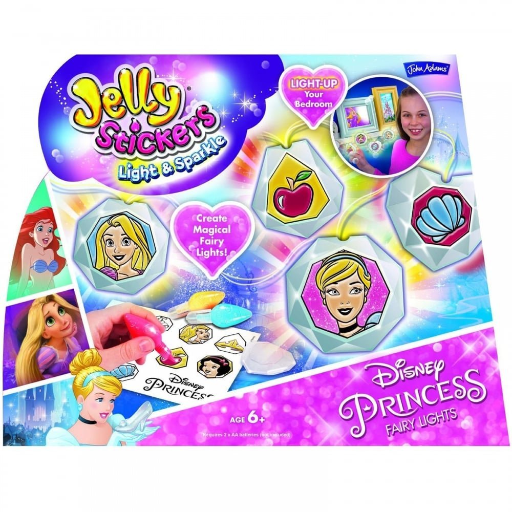 Disney Princess Jelly stickers light + sparkle Fairy Lights - Stortford ...