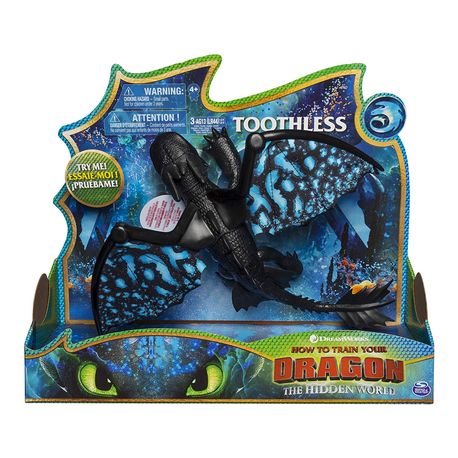 Deluxe Dragon Figure - Toothless - Stortford Toys