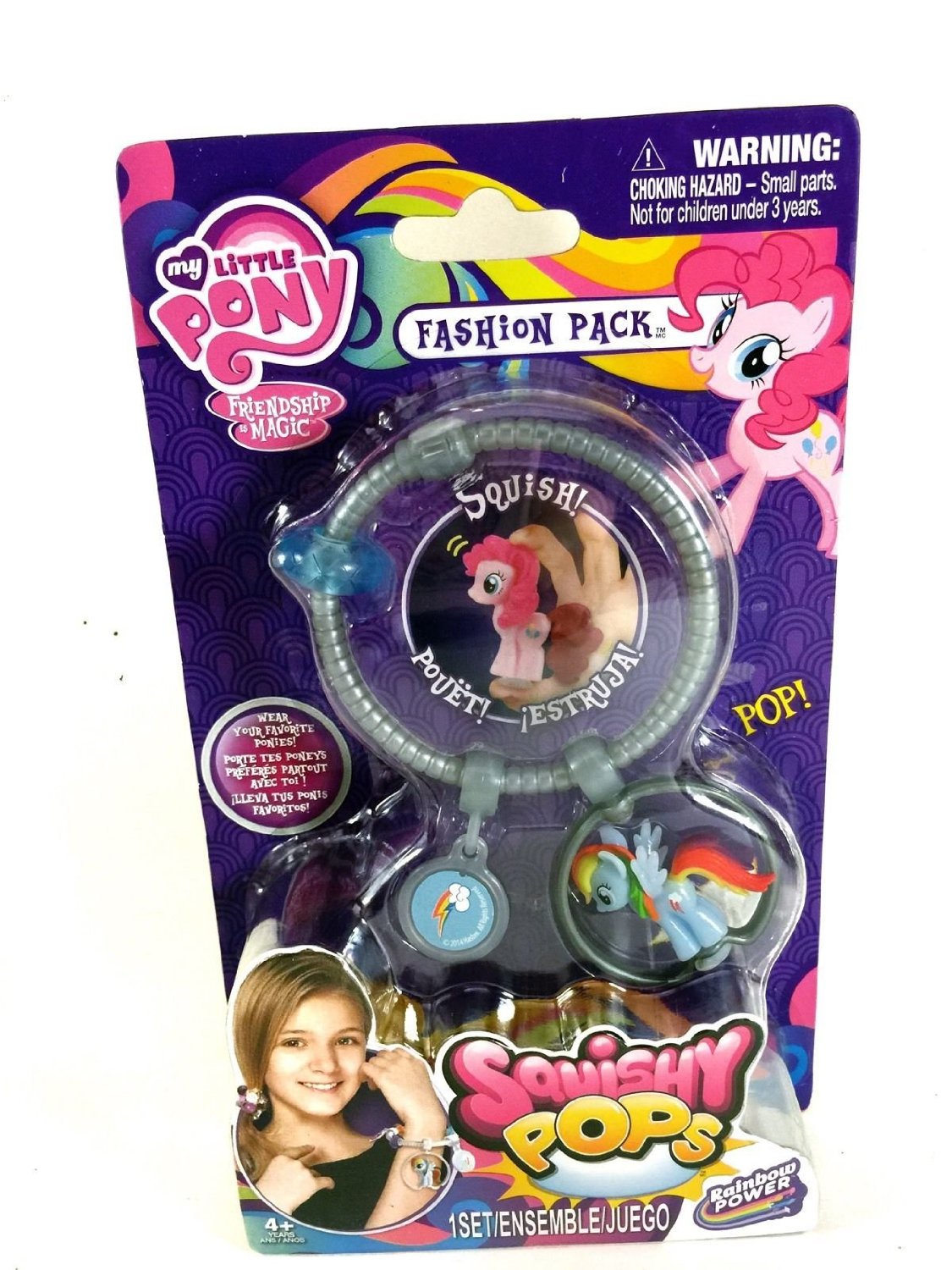 My Little Pony Squishy Pops Fashion Pack - Stortford Toys