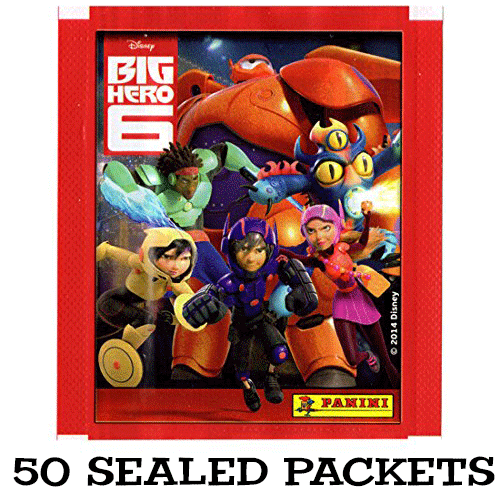 Panini Big Hero 6 Sticker Pack - 50 PACKETS - Stortford Toys