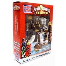 Mega Bloks Power Rangers - Gold Ranger Hero Pack - Stortford Toys