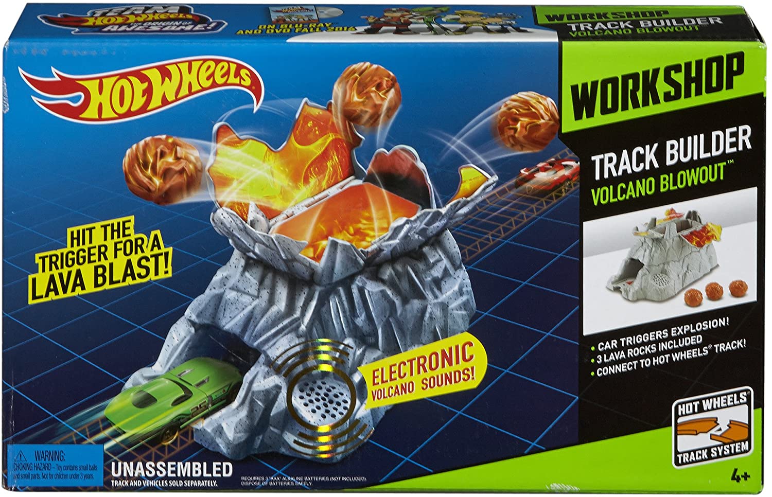 Volcano Blowout Hot Wheels