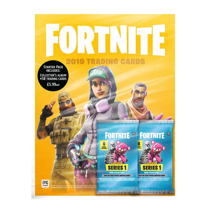 Fortnite Trading Card Collection Starter Pack - Stortford Toys