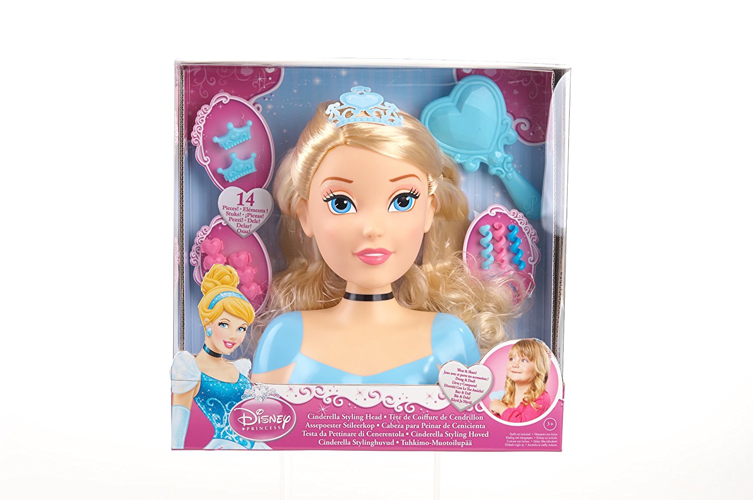 Disney Princess Cinderella Styling Head - Stortford Toys
