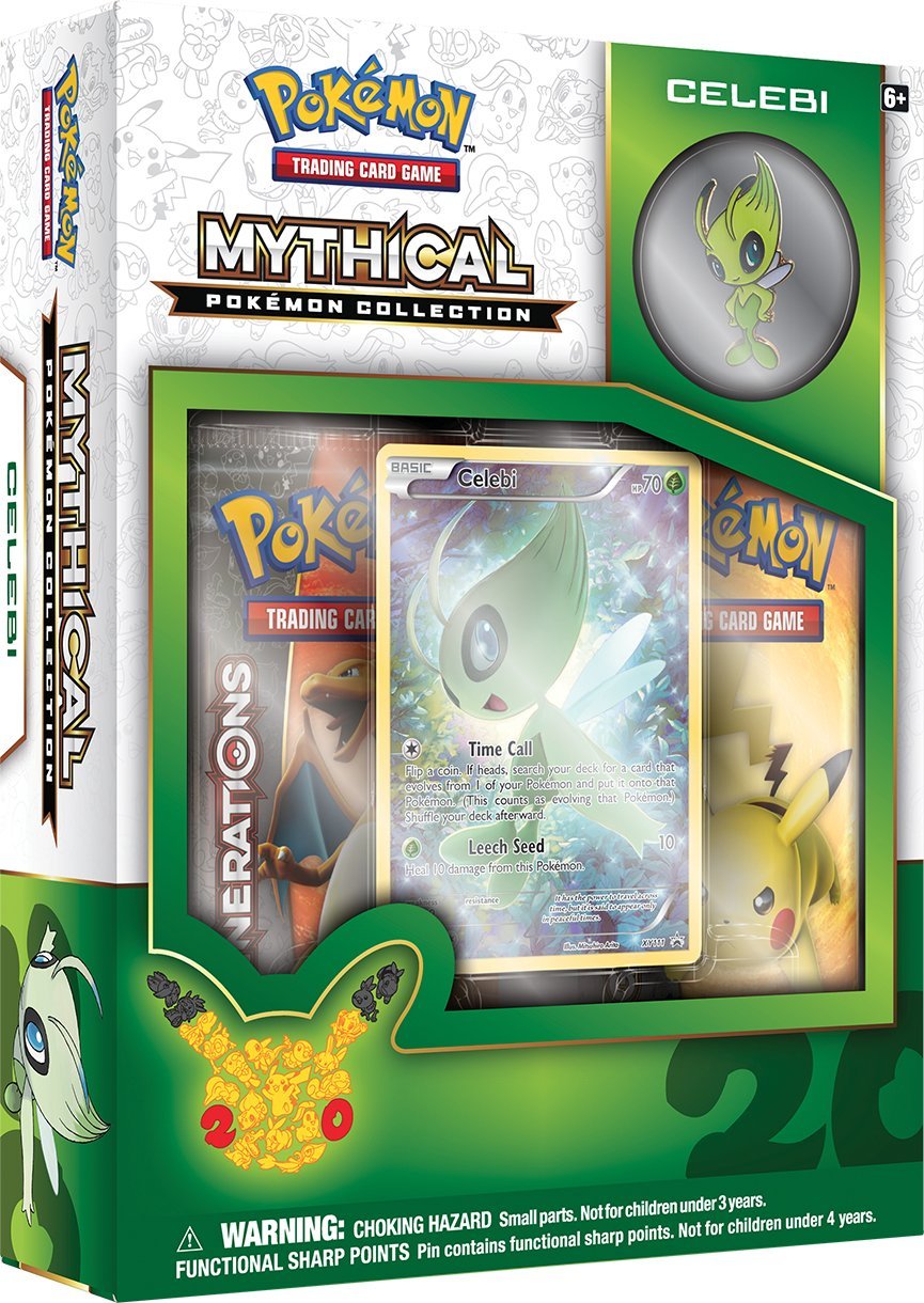 Pokemon Celebi Mythical box - Stortford Toys