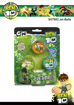 Ben 10 Jet balls - Stortford Toys