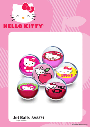 Hello Kitty Jet Balls - Stortford Toys