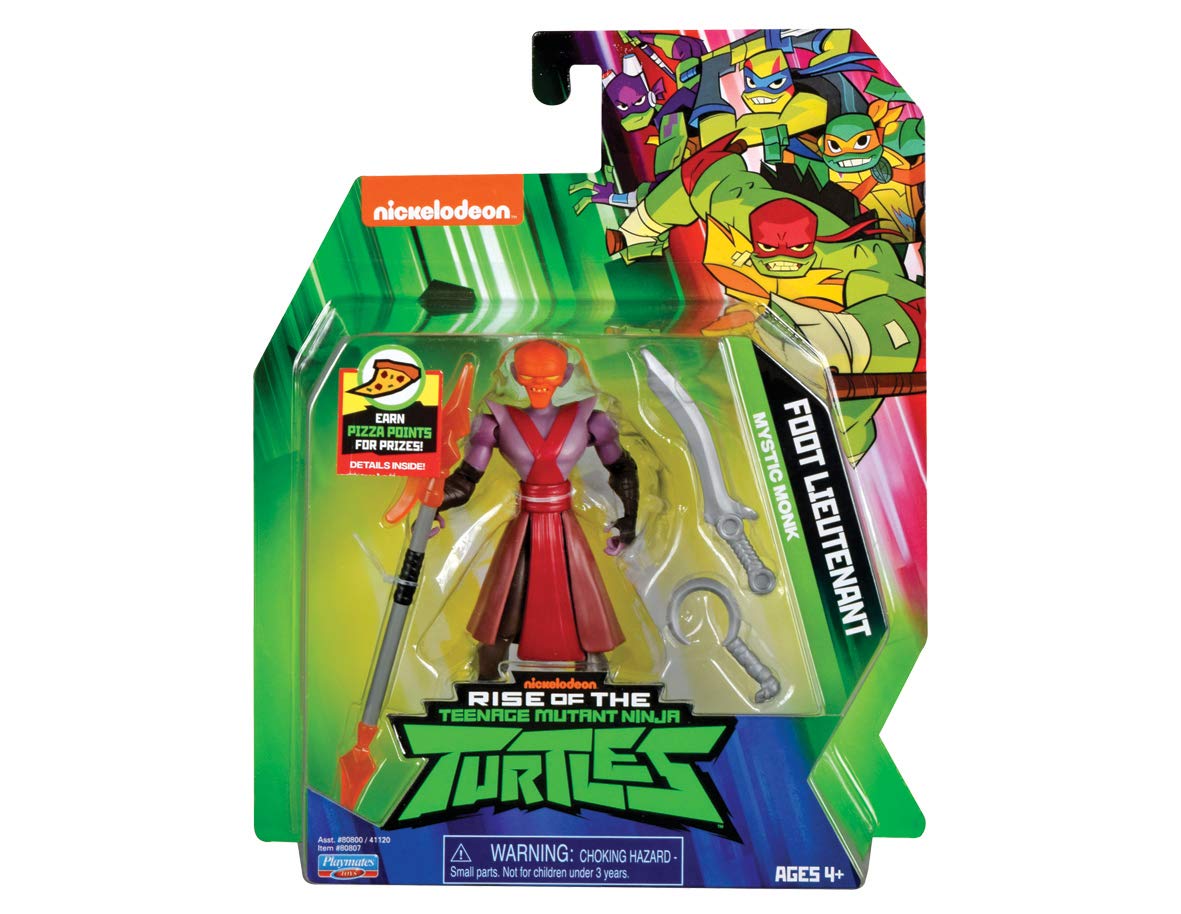 The Rise of The TMNT Figure - Foot Lieutenant Mystic Monk - Stortford Toys