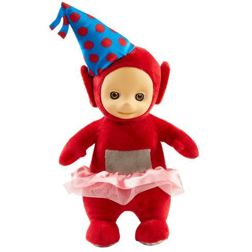 Teletubbies Talking Party Plush - Po in Tutu - Stortford Toys