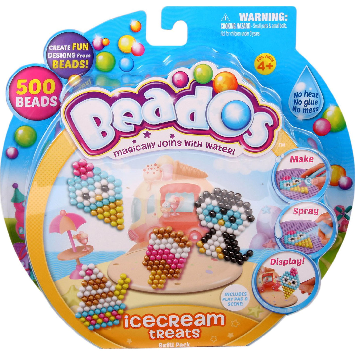 Beado's Theme Packs - ICE CREAM TREATS - Stortford Toys