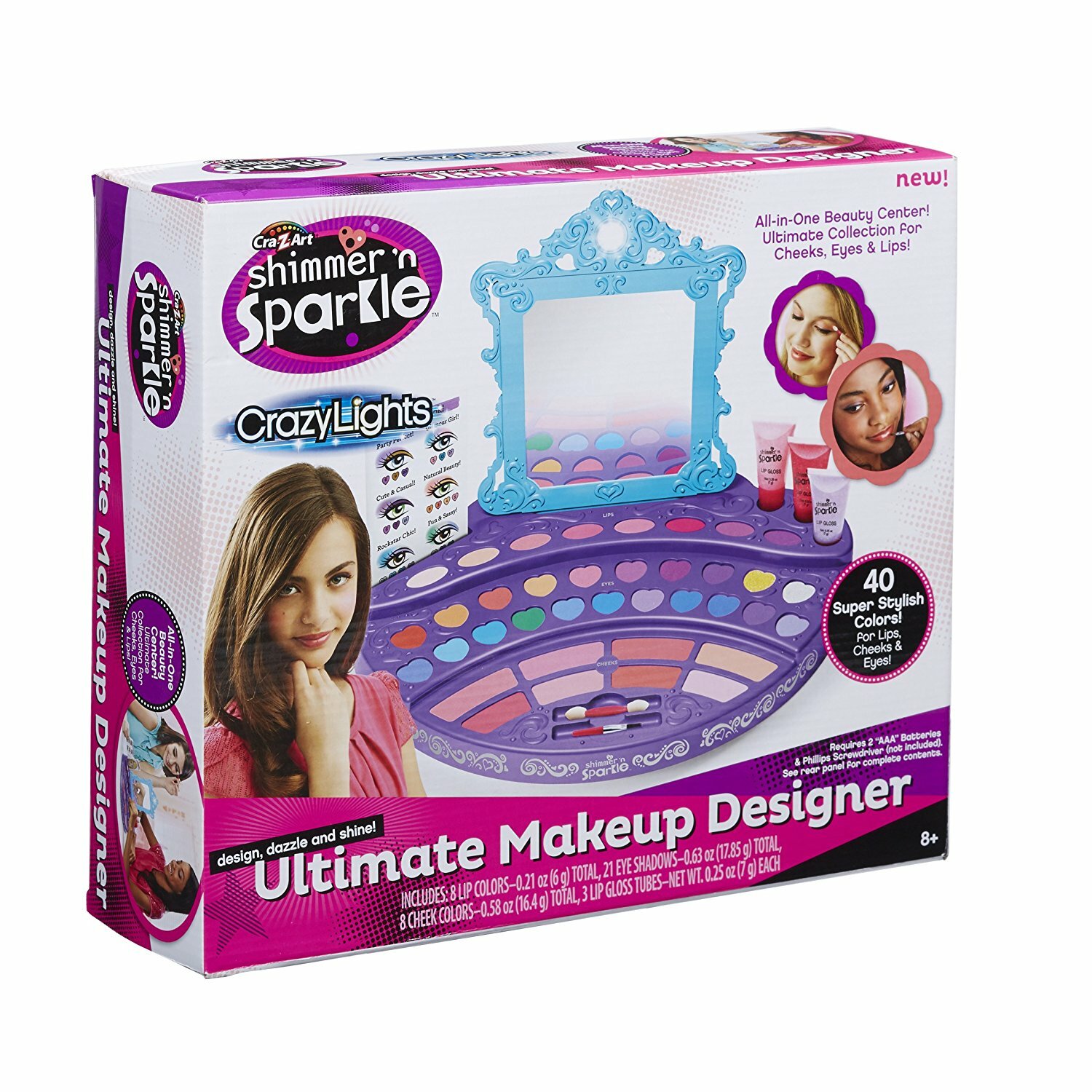 Shimmer and Sparkle Ultimate Make-Up Studio Set - Stortford Toys