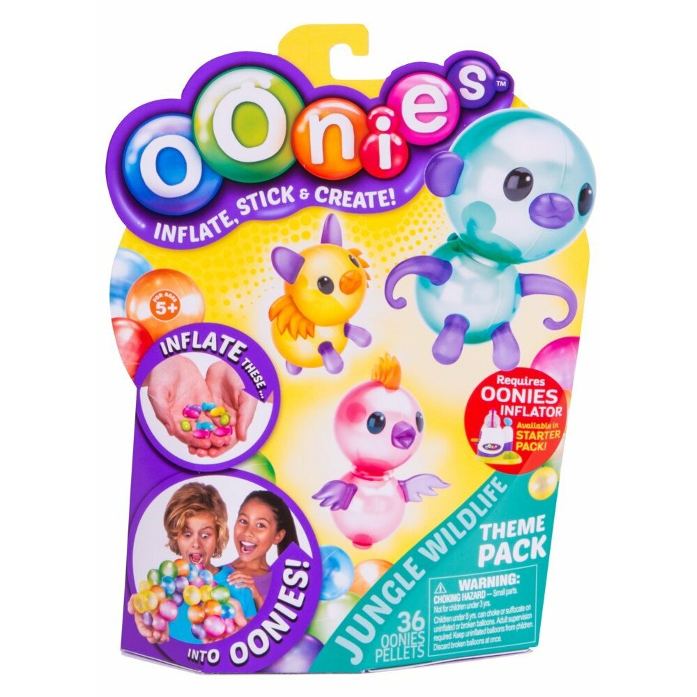 Oonies Theme Pack Jungle Wildlife - Stortford Toys