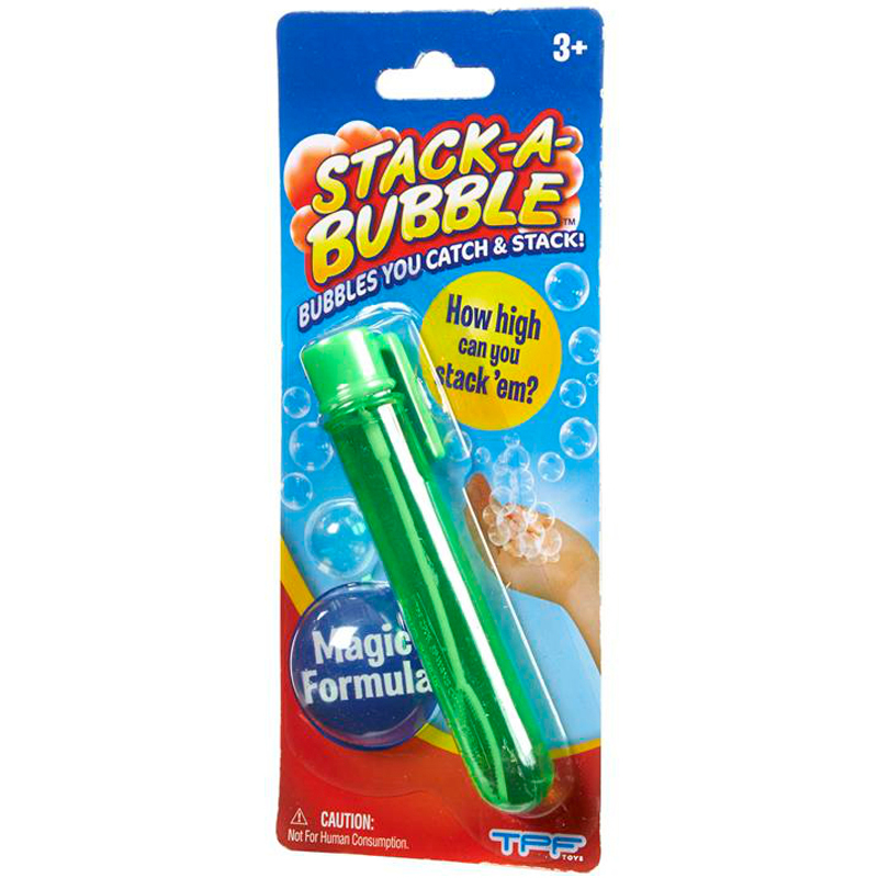 Stack a bubble tube - GREEN - Stortford Toys