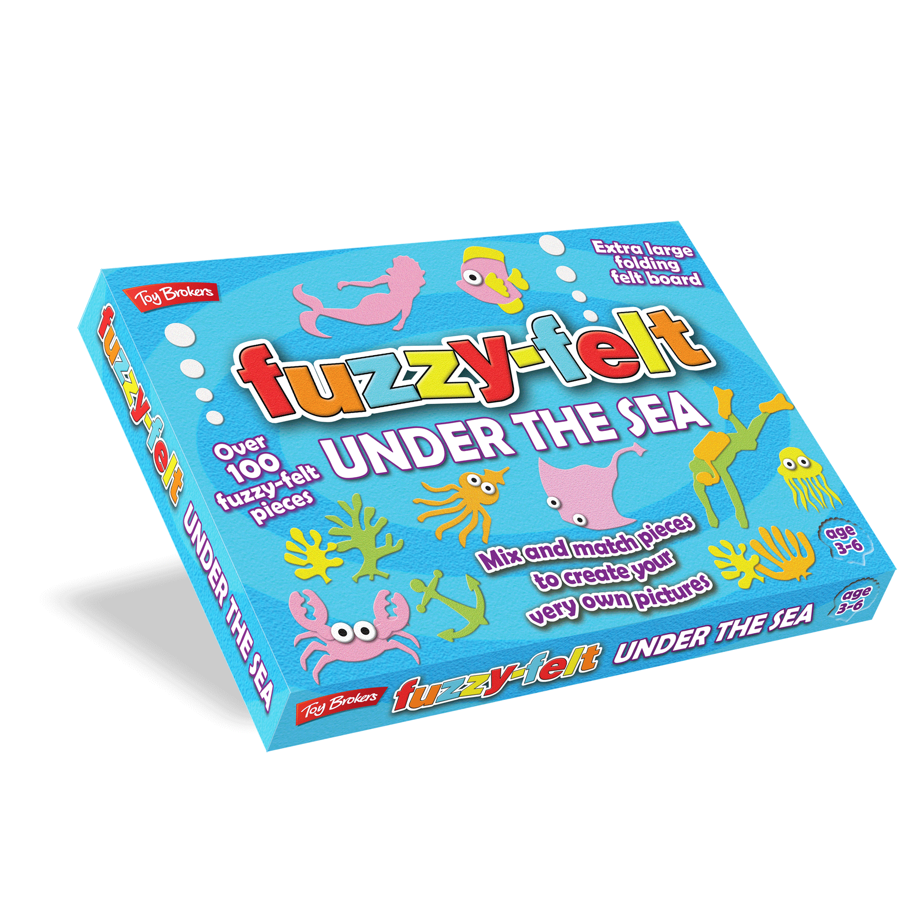Fuzzy Felt Under the Sea - Stortford Toys