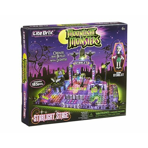 Lite Brix Moonlight Monstres Starlight Stage - Stortford Toys