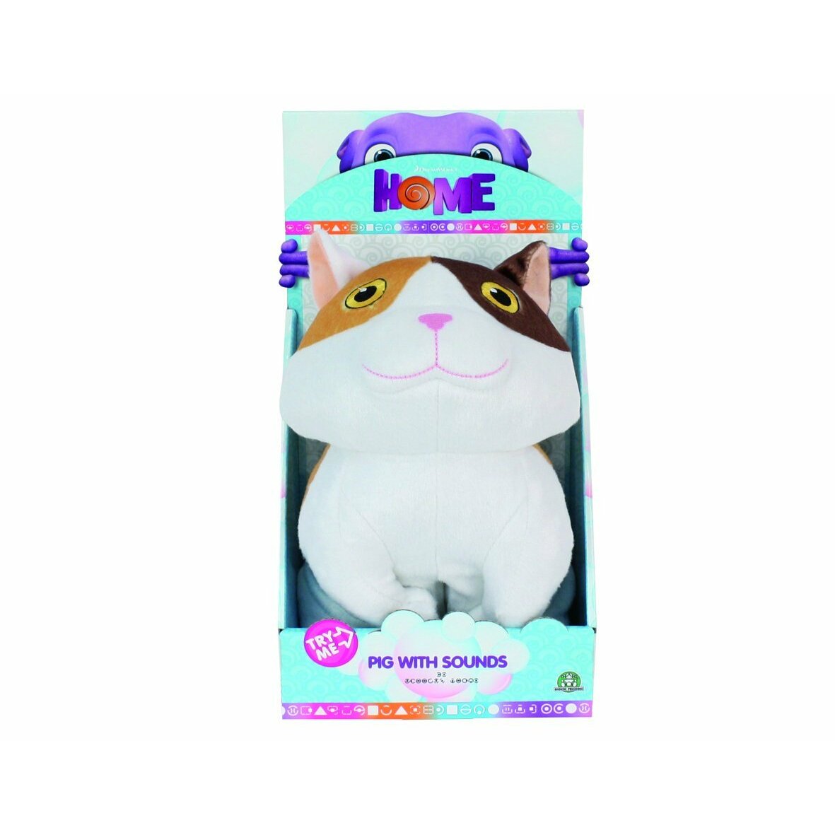 Dreamworks HOME 22cm Talking Plush PIG - Stortford Toys