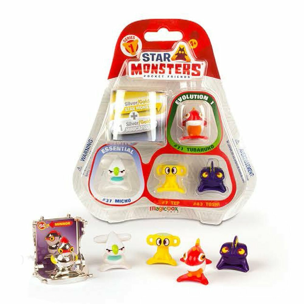 Star Monsters Series 1 - Blister Pack - Stortford Toys