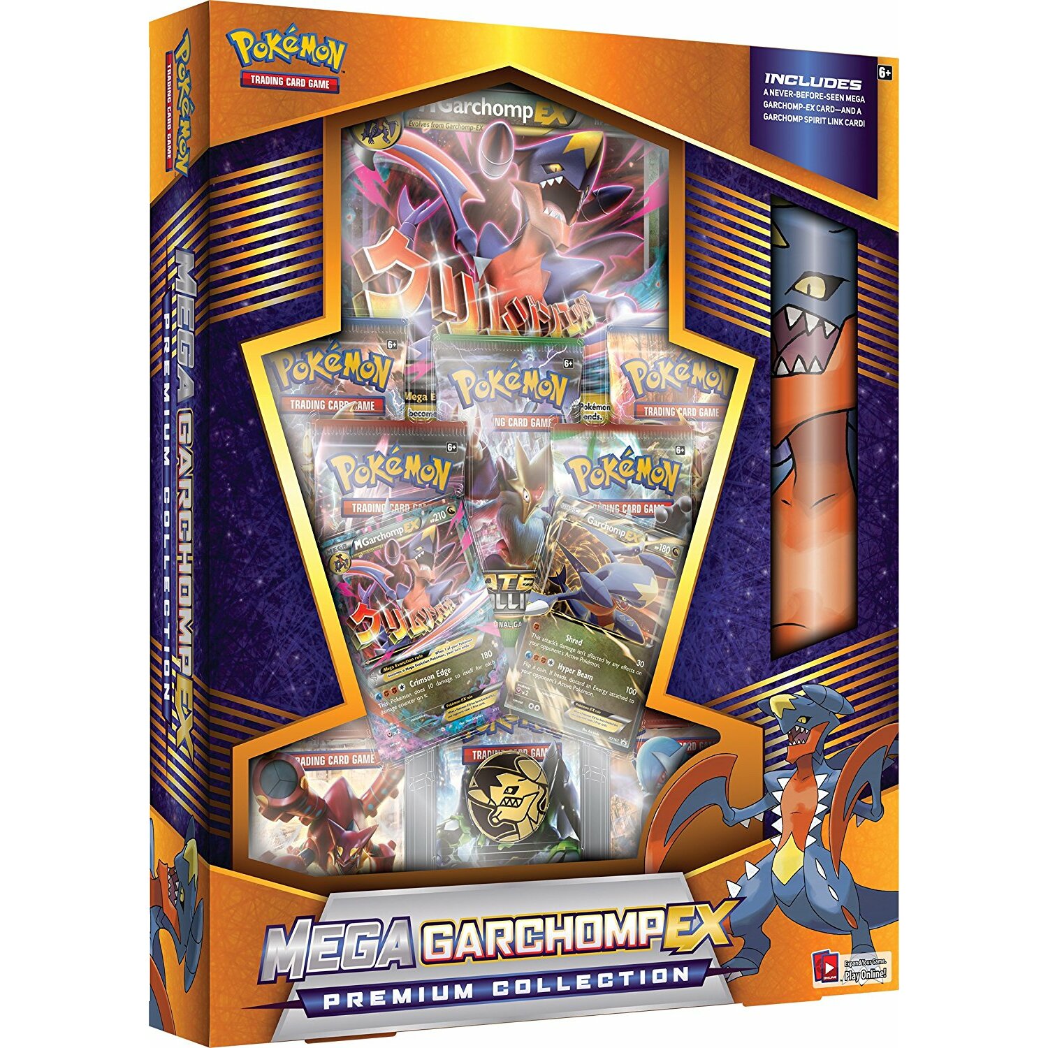 Pokemon TCG Mega Garchomp EX Premium Collection - Stortford Toys